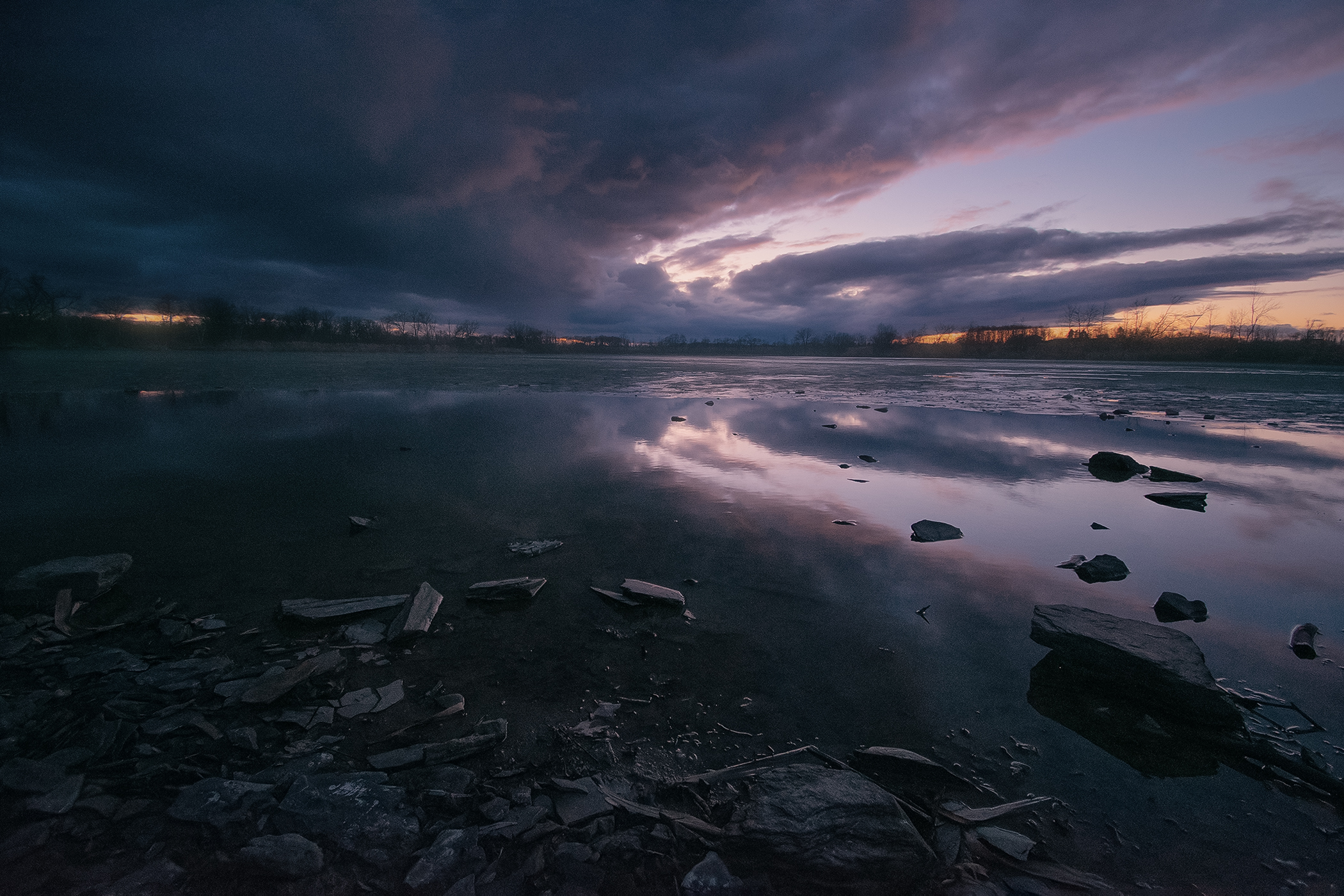 Evening at Pond | Jan Bainar Photography